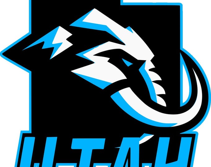 Tusks up Hockey Sticker, Hockey Decal, Utah Mammoth, Stanley Sticker ...