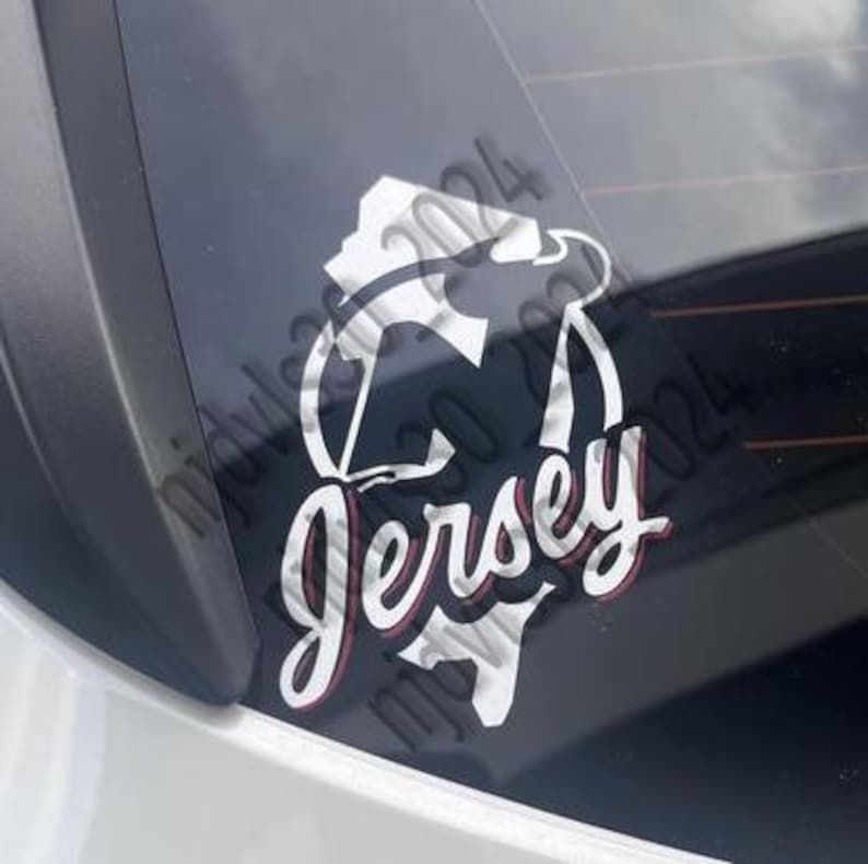 NJ Devils "jersey" State Logo Svg Png Pdf - Etsy