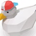 Vtuber, 大空スバル , Duck , Papercraft , Pepakura, 3D Model Paper , PDF ...