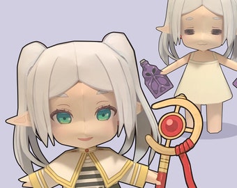 Vtuber, Mchikomame , Papercraft , Pepakura, 3D Model Paper , PDF ...