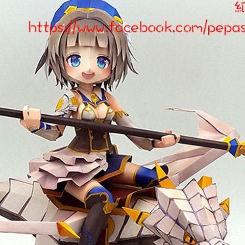 Vtuber Marine Papercraft Pepakura 3D Model Paper PDF - Etsy Canada
