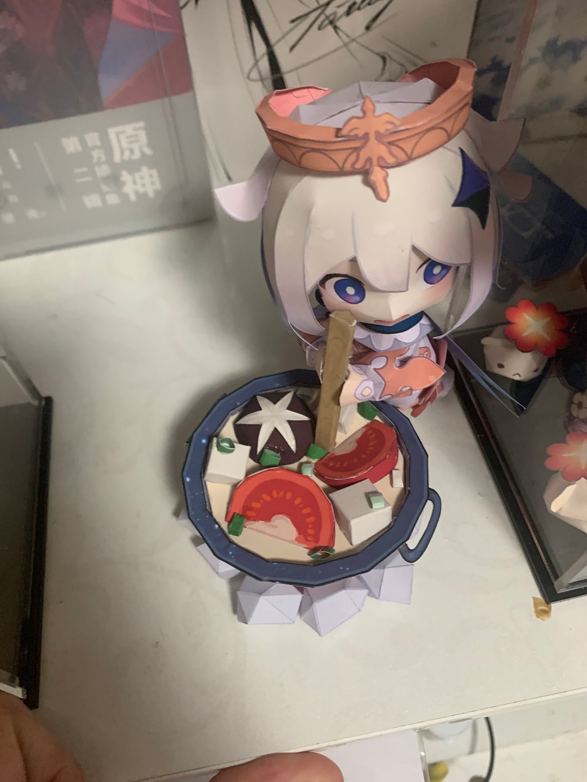 Genshinimpact,paimon, Papercraft , Pepakura, 3D Model Paper , PDF ...