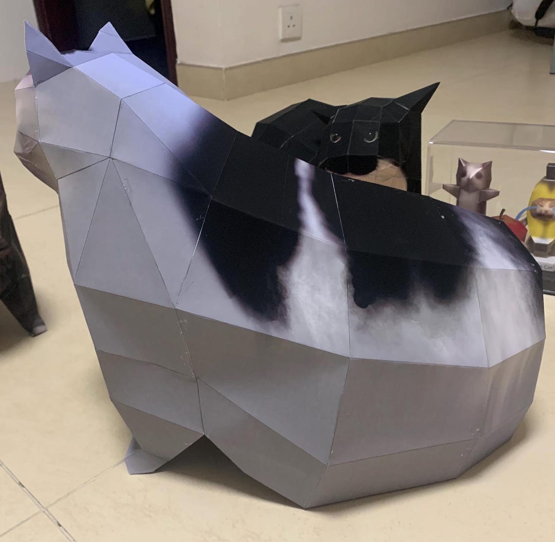 Big Huh Cat ,1:1 , Memes , Papercraft , PDF Template , DIY , A4 - Etsy