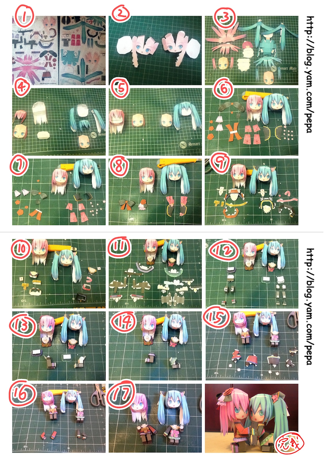 Mikuluka , Papercraft , Pepakura, 3D Model Paper , Jpg Template , DIY ...