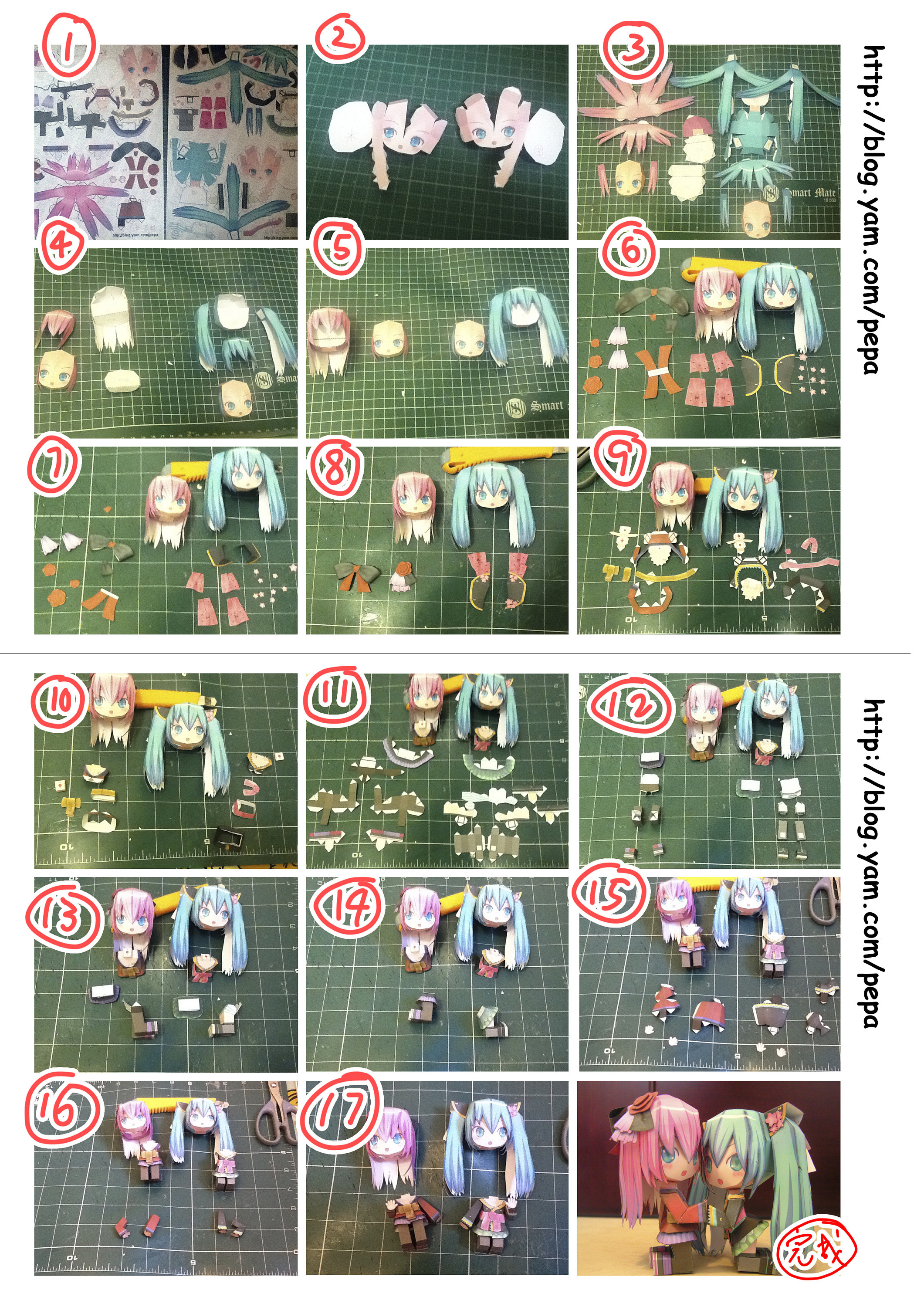 Mikuluka , Papercraft , Pepakura, 3D Model Paper , Jpg Template , DIY ...