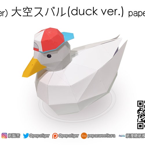 Vtuber EN Papercraft Pepakura 3D Model Paper PDF - Etsy