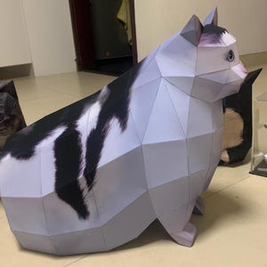 Big Huh Cat ,1:1 , Memes , Papercraft , PDF Template , DIY , A4 - Etsy ...