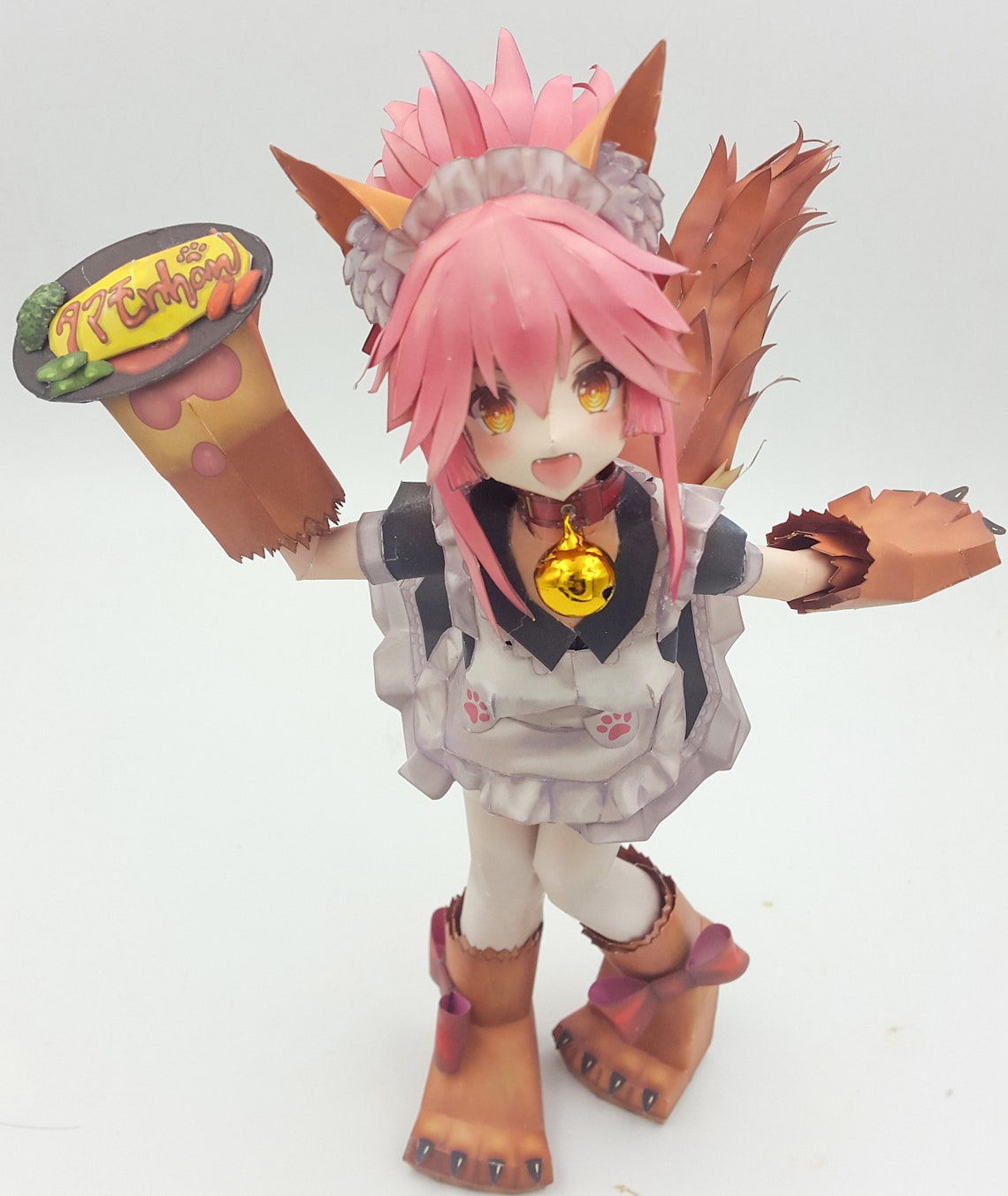 Fate Grand Order, Tamamo Cat ,FGO, Papercraft , Pepakura, 3D Model ...