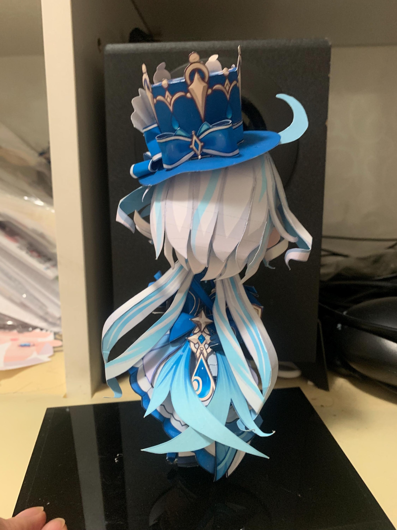 Genshinimpact, Furina, Papercraft , Pepakura, 3D Model Paper , PDF ...