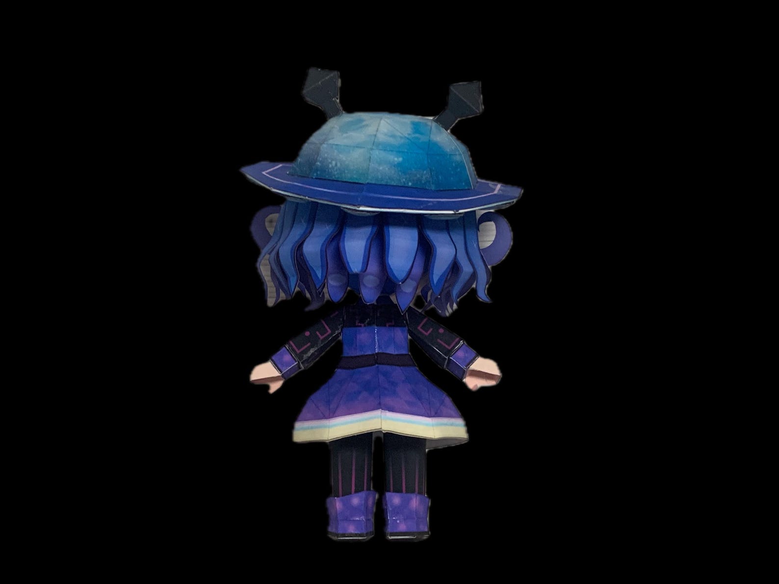 Hkvtuber, UFO, Ding , Papercraft , Pepakura, 3D Model Paper , PDF ...