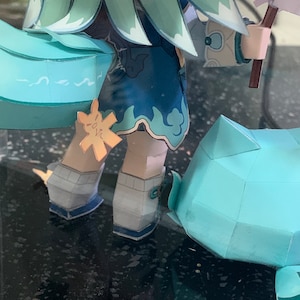 Star Rail ,huohuo, Papercraft , Pepakura, 3D Model Paper , PDF Template ...