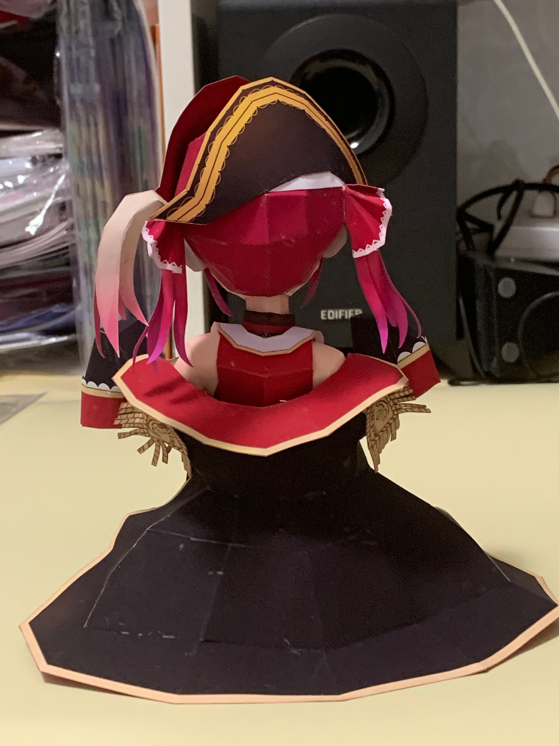 Vtuber, Marine , Papercraft , Pepakura, 3D Model Paper , PDF Template ...