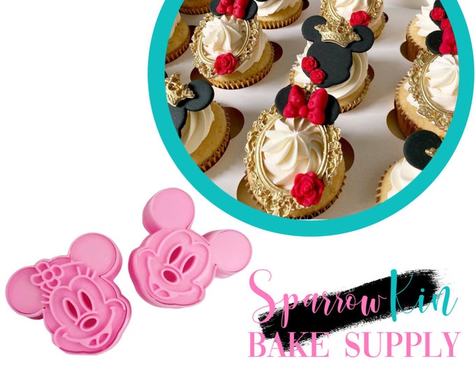 MOUSE Cutter and Embosser 2pc Set for Small Treats - Etsy