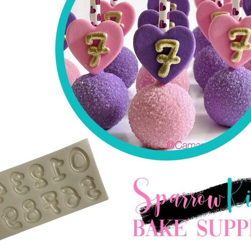 MINI FILIGREE NUMBERS Silicone Mold - Etsy