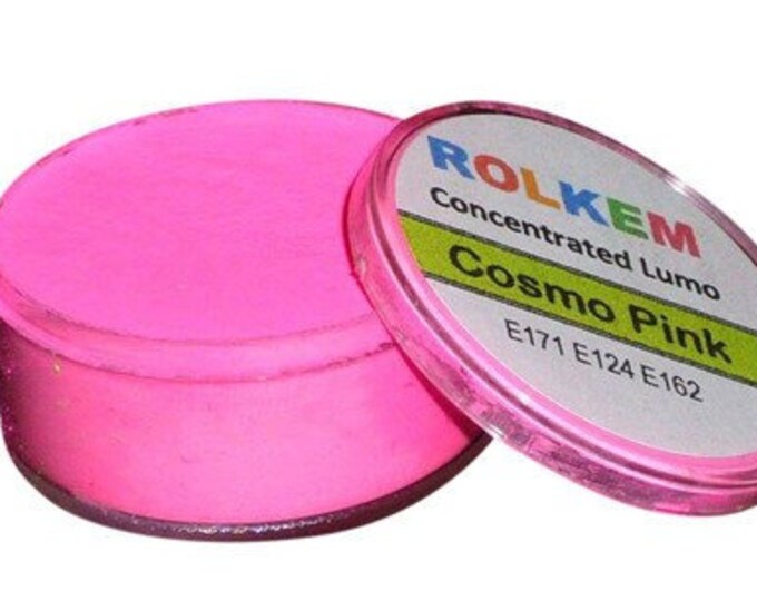 Rolkem COSMIC PINK LUMO glow in the Dark Food Coloring - Etsy