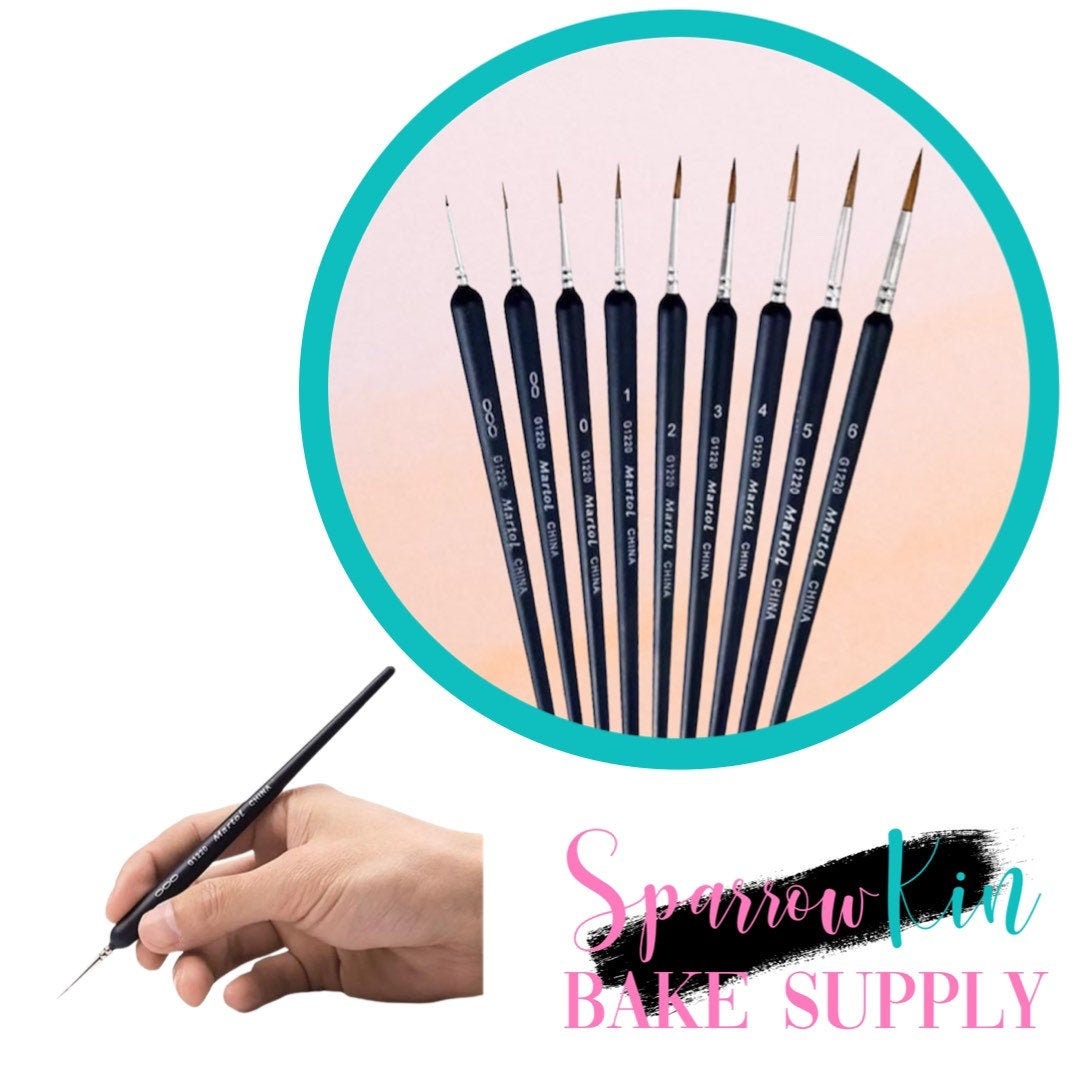000-6 EXTRA FINE TIP Brush Set for Fine Details - Etsy