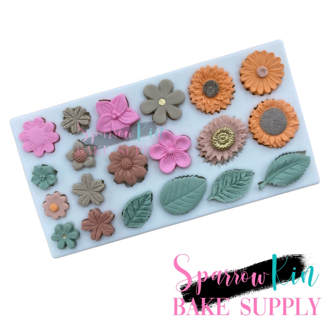ALISON SPRING FLOWERS Silicone Mold - Etsy