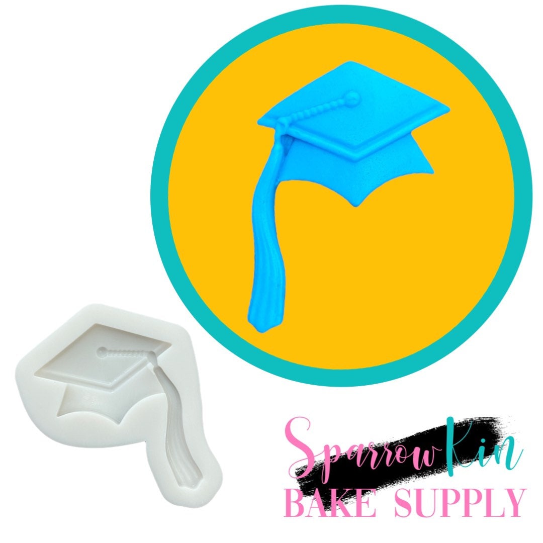 GRADUATION CAP Silicone Mold - Etsy