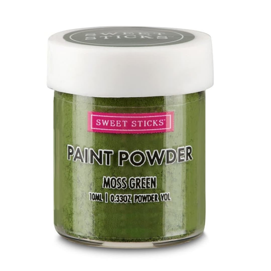 MOSS GREEN PAINT Powder Edible Art Paint Sweet Sticks - Etsy