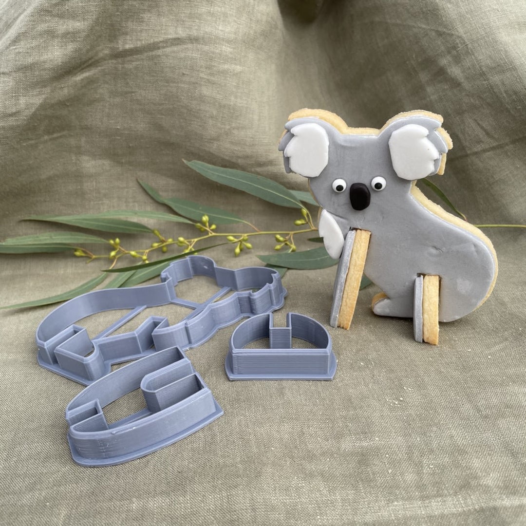 KOALA 012 3D STANDING Cookie Cutter Hattie & Mouse - Etsy