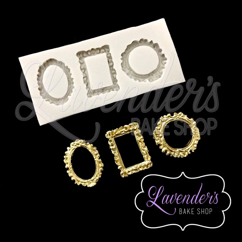 Frame Silicone Fondant Mold - Etsy