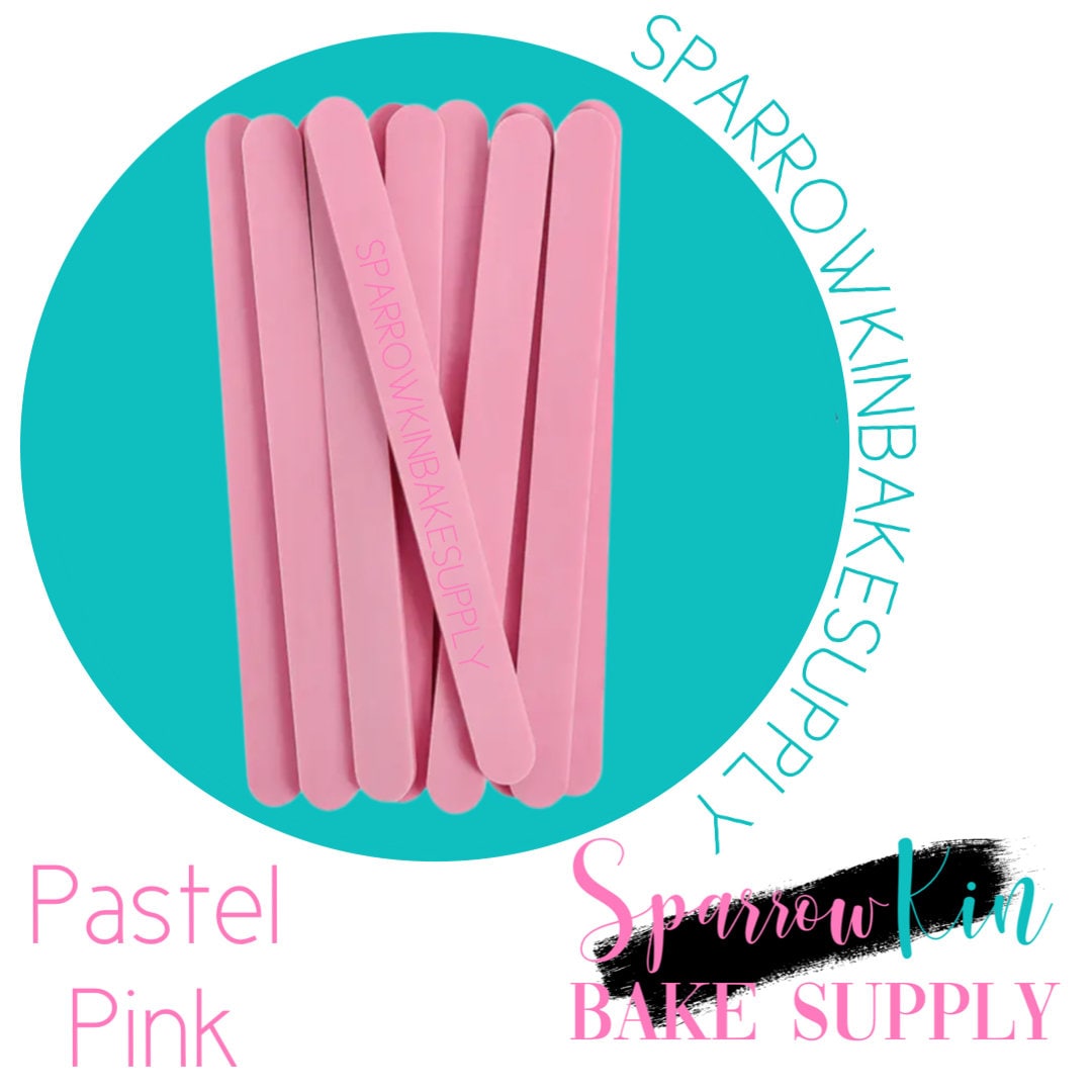 PASTEL PINK Cakesicle/ Popsicle Sticks 12pk - Etsy