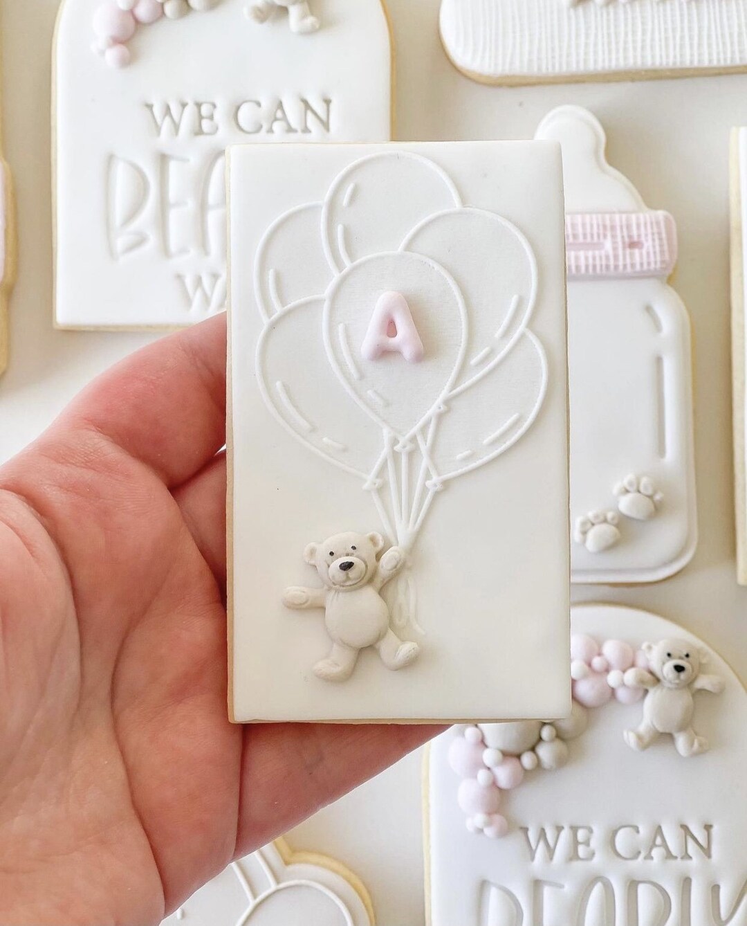 BALLOON BUNCH Sarah Maddison Cookie Stamp - Etsy