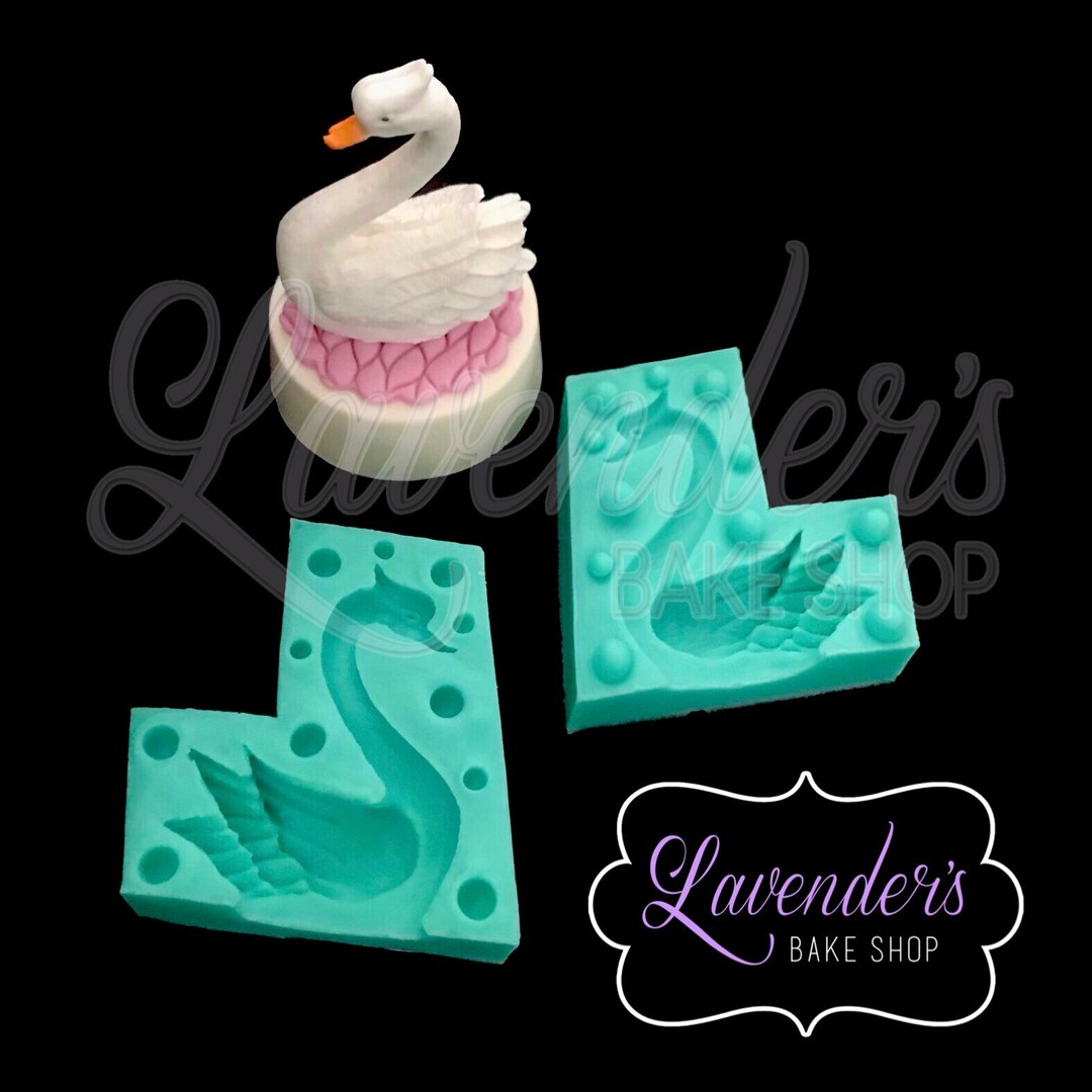 3D SWAN Silicone Mold | Very Detailed | Wedding | Birthday | Resin ...