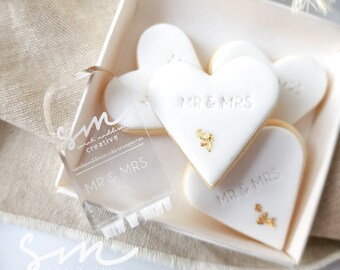 MR & MRS - Sarah Maddison Cookie Stamp - Etsy