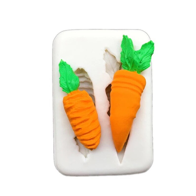 CARROT DUO Silicone Mold | Easter Must Have! Chocolate, Fondant, Resin ...