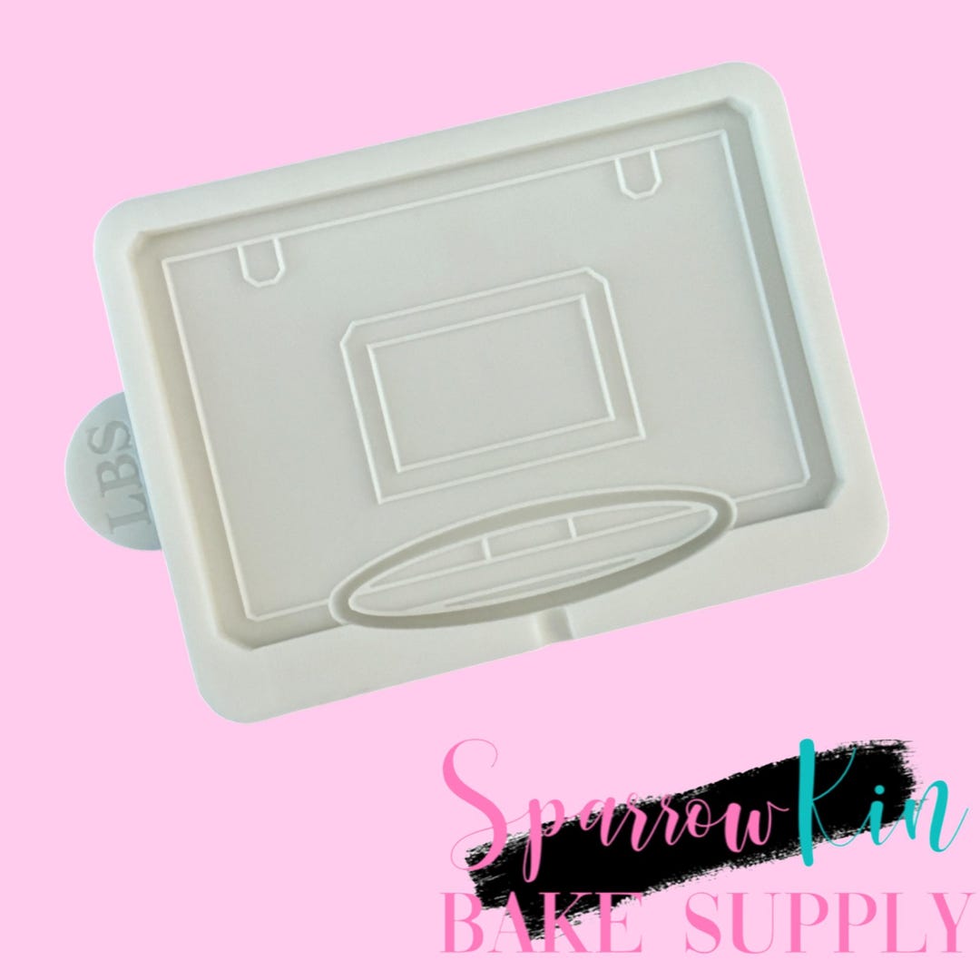 BASKETBALL BACKBOARD & HOOP Silicone Mold - Etsy