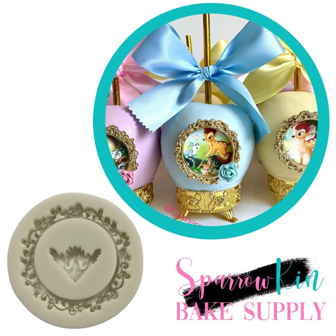 ROUND OREO FRAME Silicone Mold - Etsy