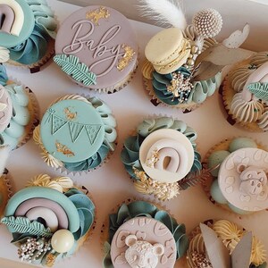 BABY SCRIPT Sarah Maddison Cookie Stamp - Etsy