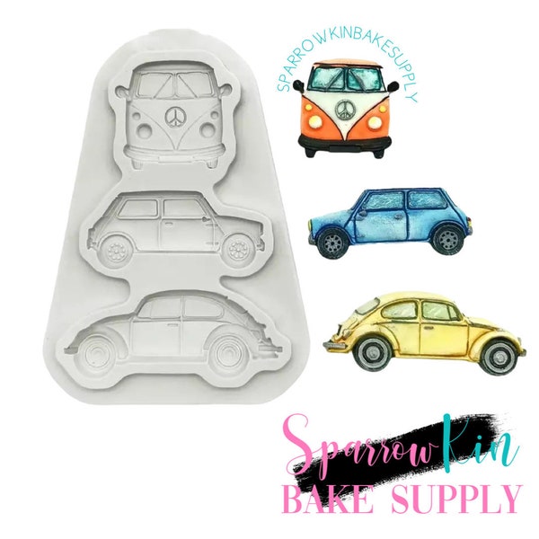 Silicone Molds Car Cake - Etsy