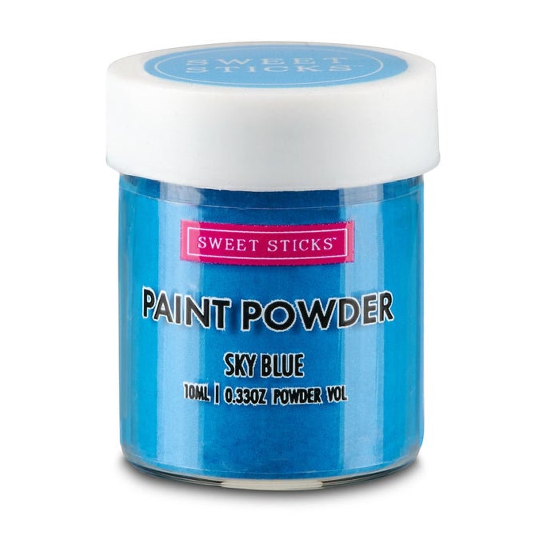 SKY BLUE PAINT Powder Edible Art Paint Sweet Sticks - Etsy
