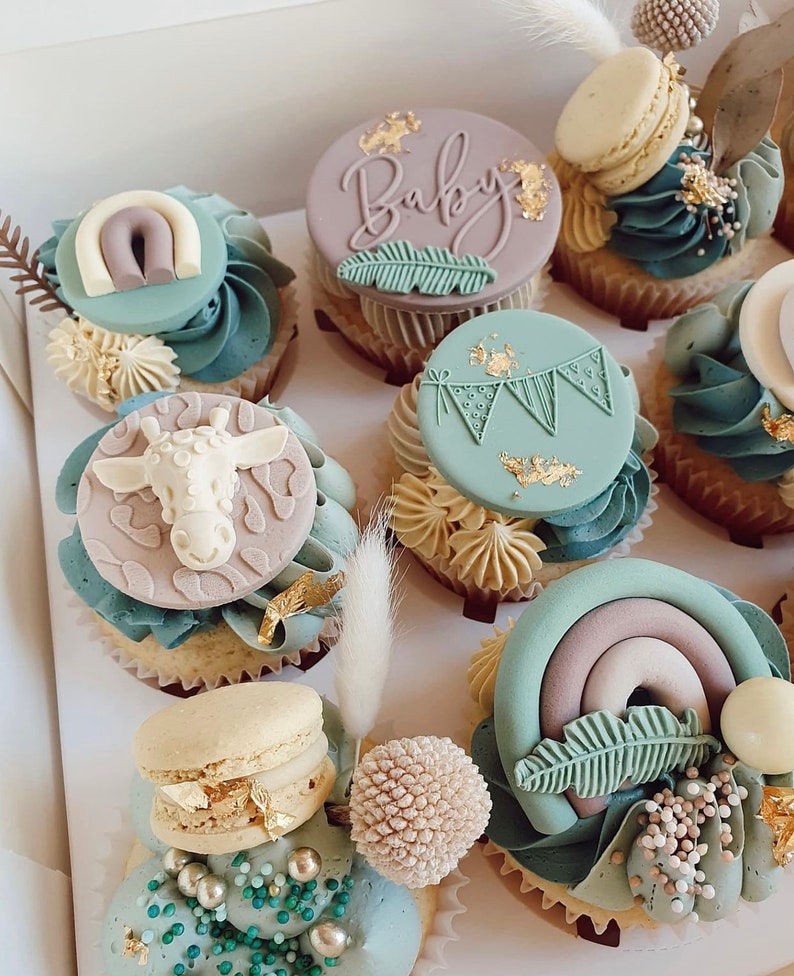 BABY SCRIPT Sarah Maddison Cookie Stamp - Etsy