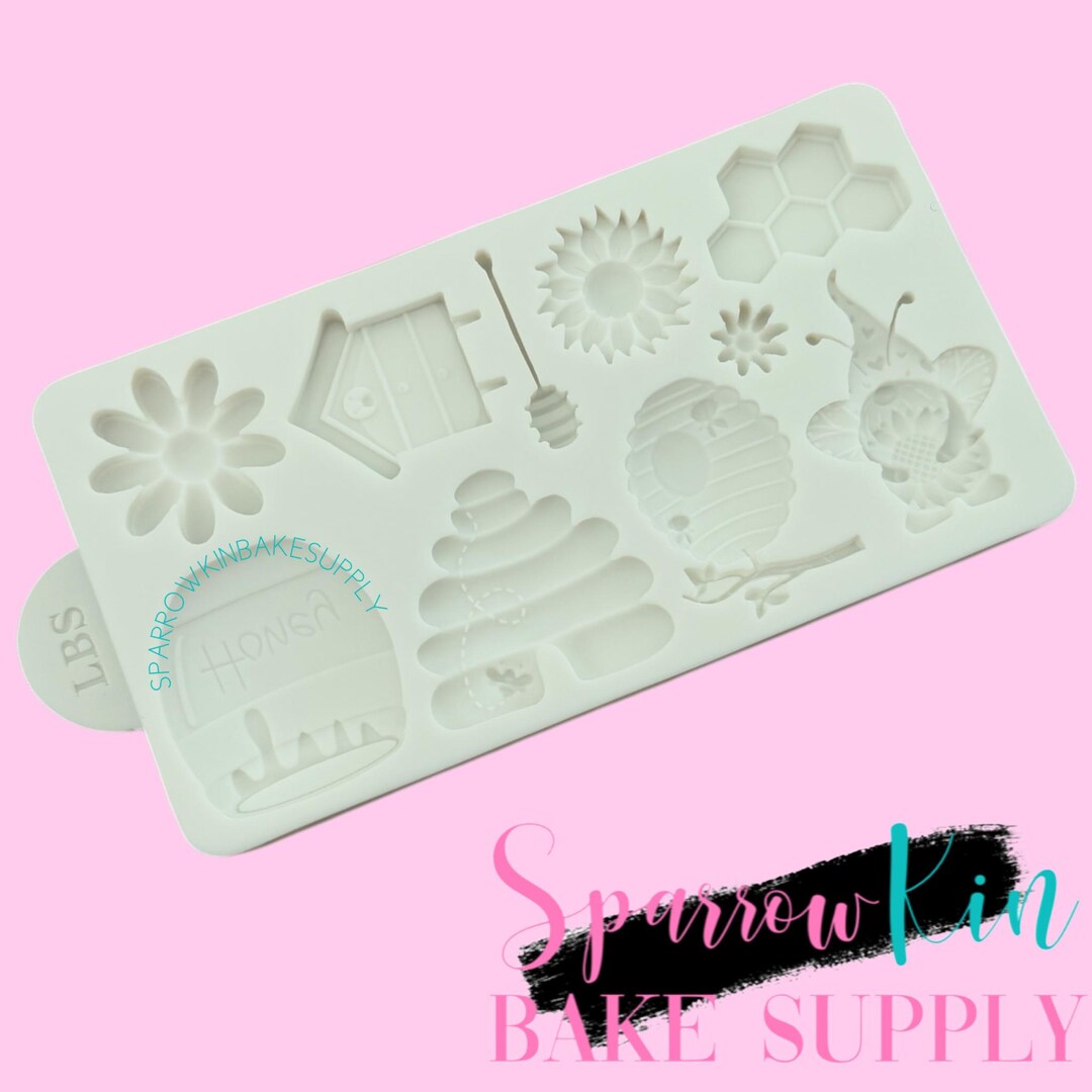 HONEY BEE Theme Silicone Mold - Etsy