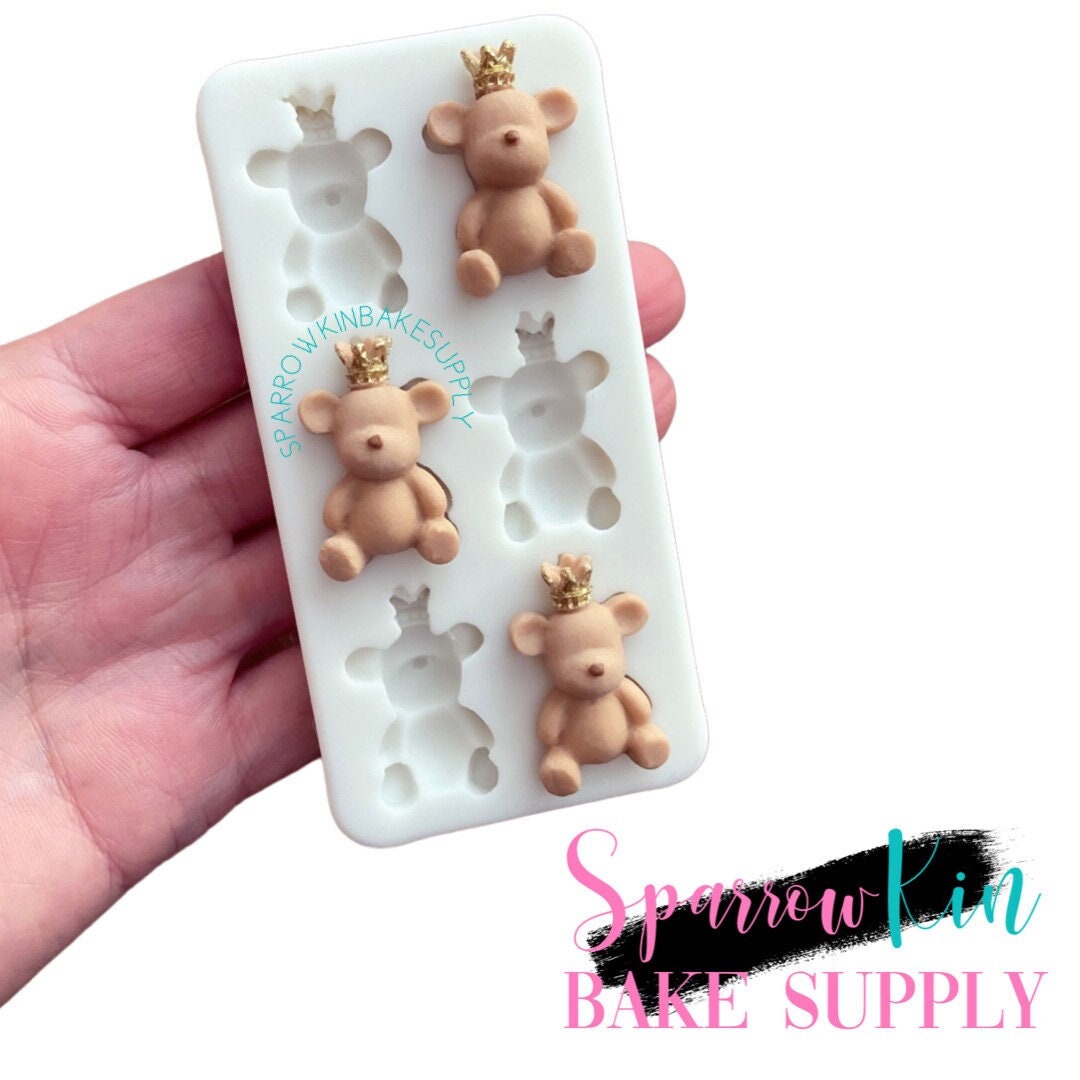 PRINCE TEDDY BEAR Multi Silicone Mold - Etsy