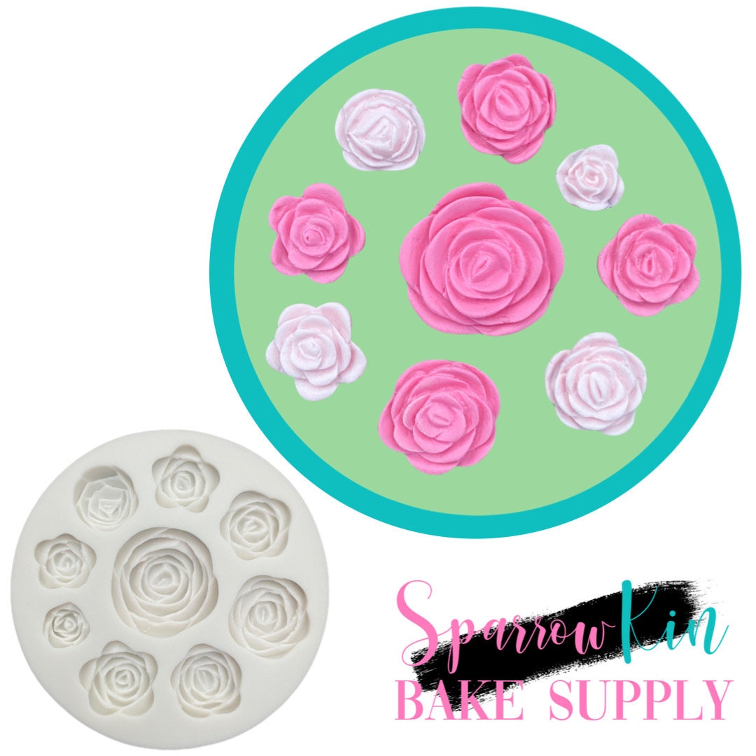 SUBTLE ROSE MULTI Silicone Mold - Etsy