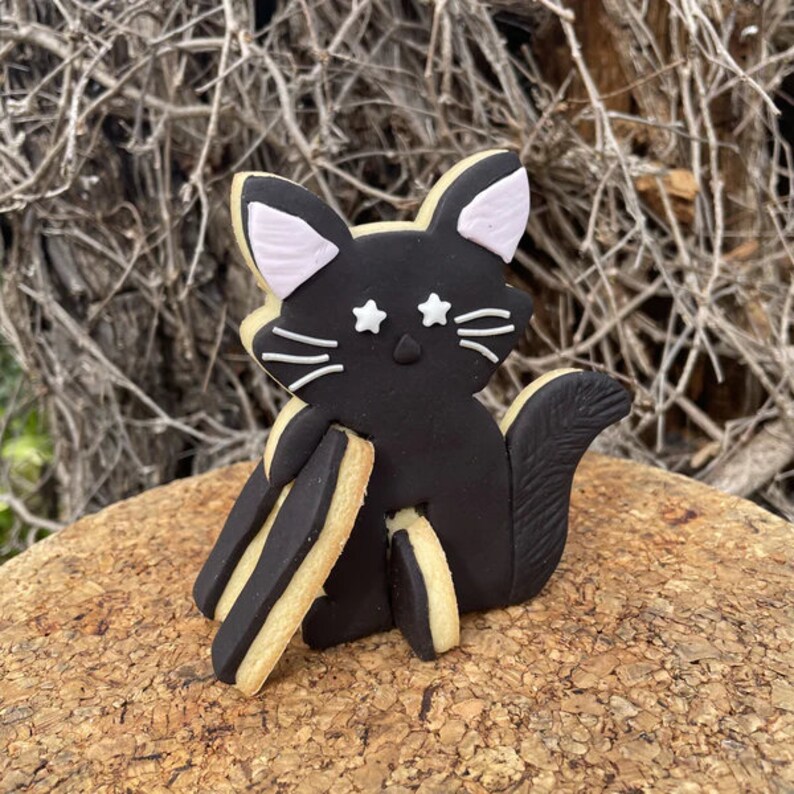 FOX/RACOON/CAT 013 3D Standing Cookie Cutter Hattie & Mouse - Etsy