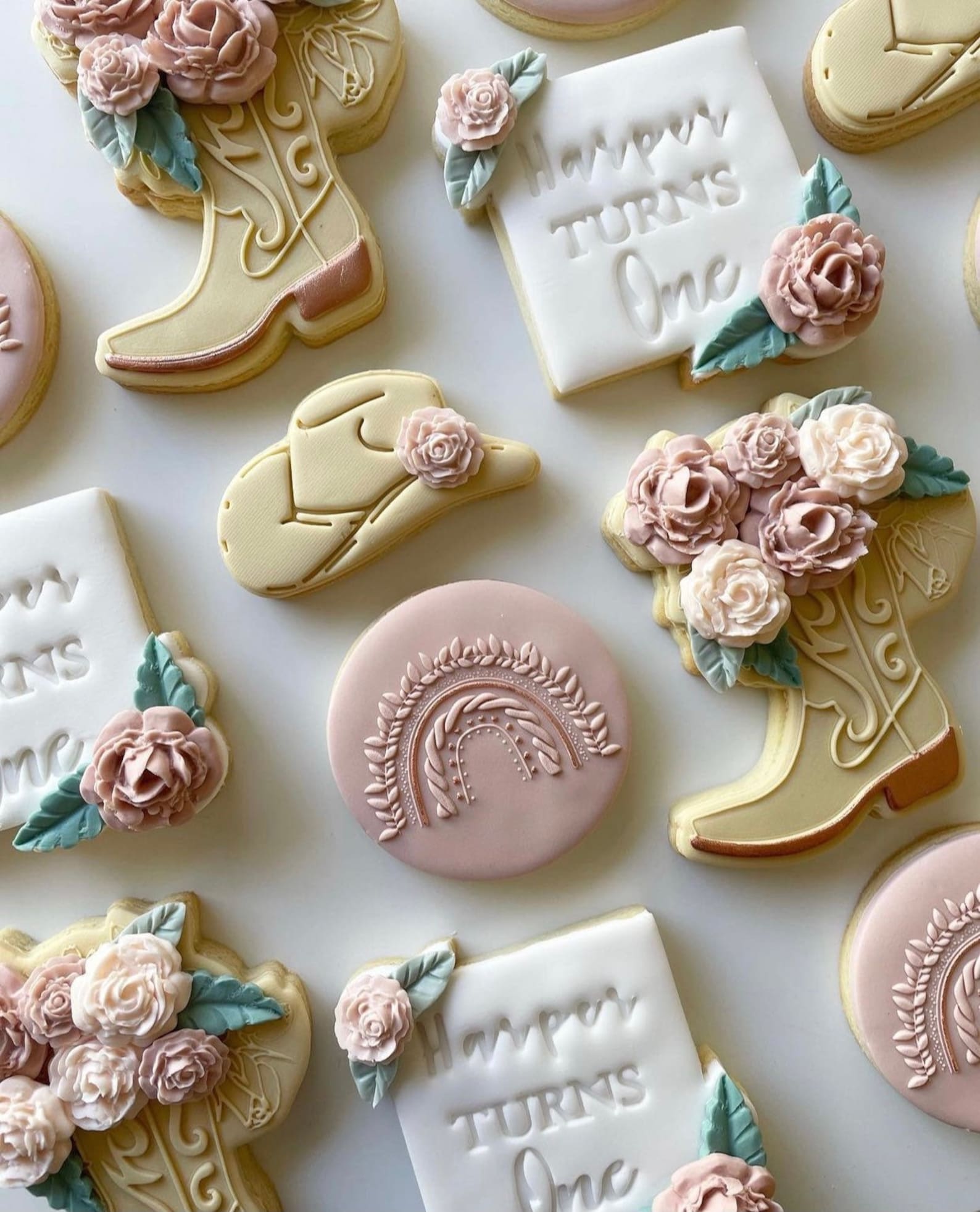 BOHO RAINBOW Sarah Maddison Cookie Stamp - Etsy