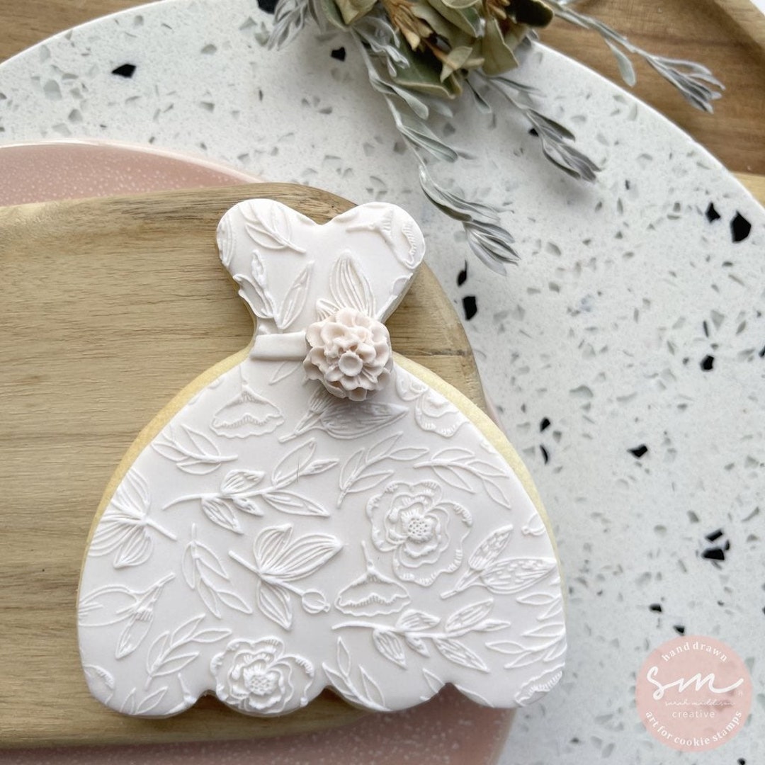 BOTANICAL PATTERN Sarah Maddison Cookie Stamp - Etsy