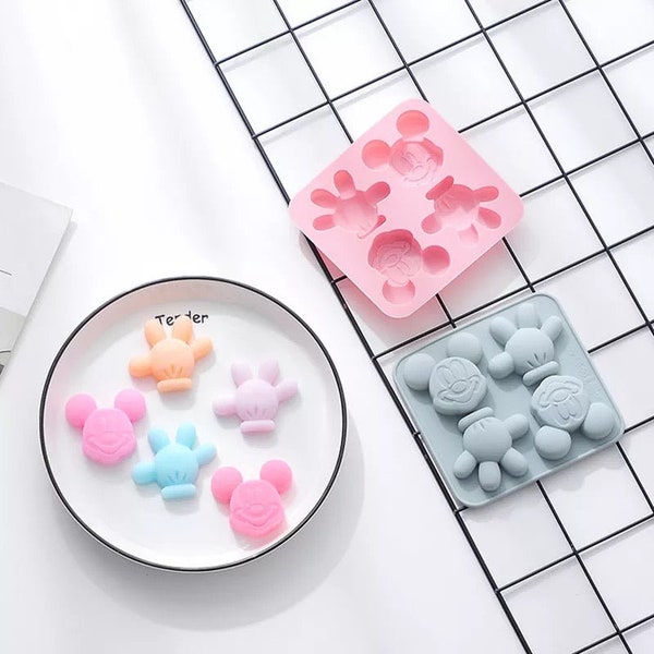 Mickey Mouse Silicone Mold - Etsy