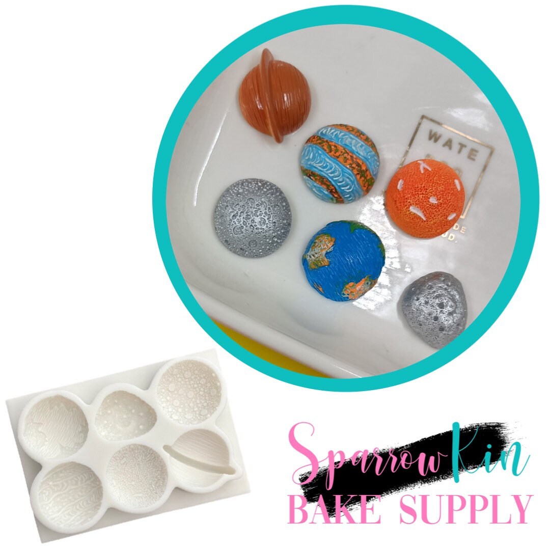 PLANETS THEME Silicone Mold - Etsy