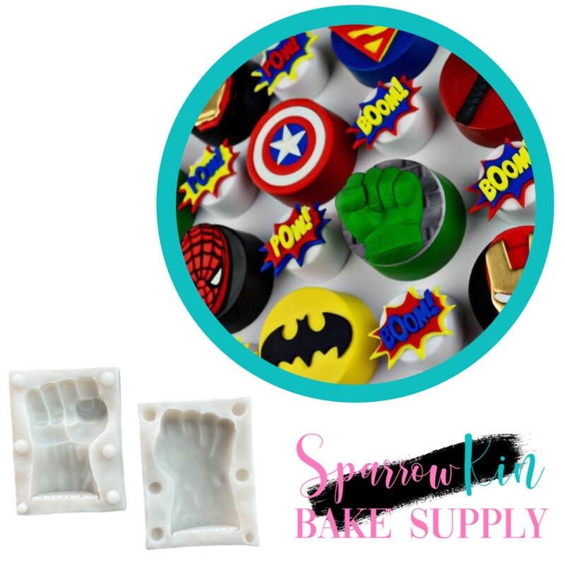 Super Hero Mold - Etsy