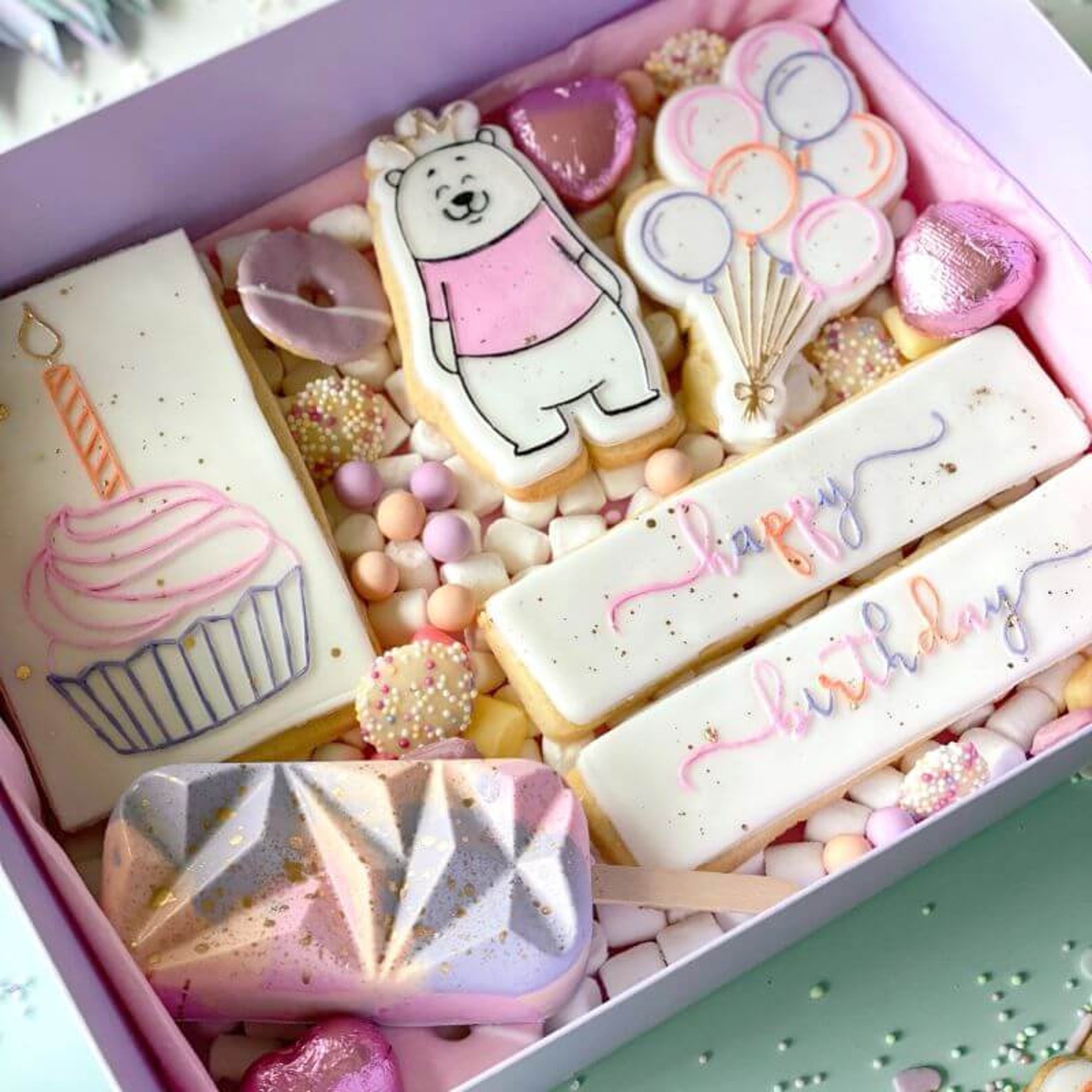 HAPPY BIRTHDAY in Verity Font EMBOSSER by Lissie Lou London - Etsy