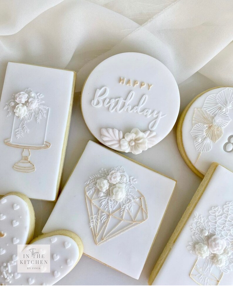 DIAMOND - Sarah Maddison Cookie Stamp - Etsy