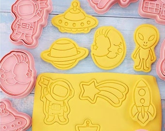 Space Theme Cookie Cutter Set - Etsy