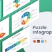 Puzzle Infographic Templates Diagrams for Powerpoint - Etsy