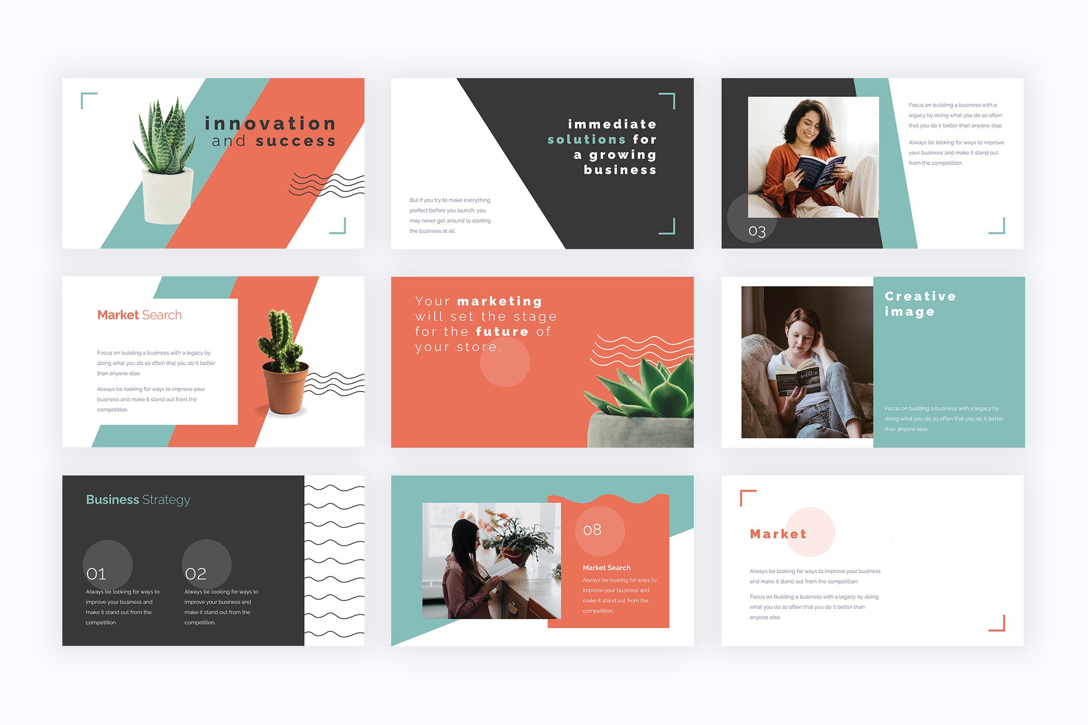 Innovation Presentation Template | Powerpoint Template, Slides for ...